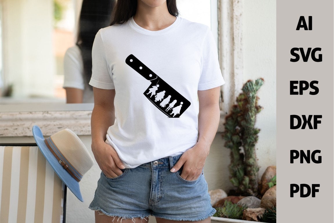 Anime Knives Dagger SVG, Anime Cleaver Svg, Anime SVG Bundle, Anime ...