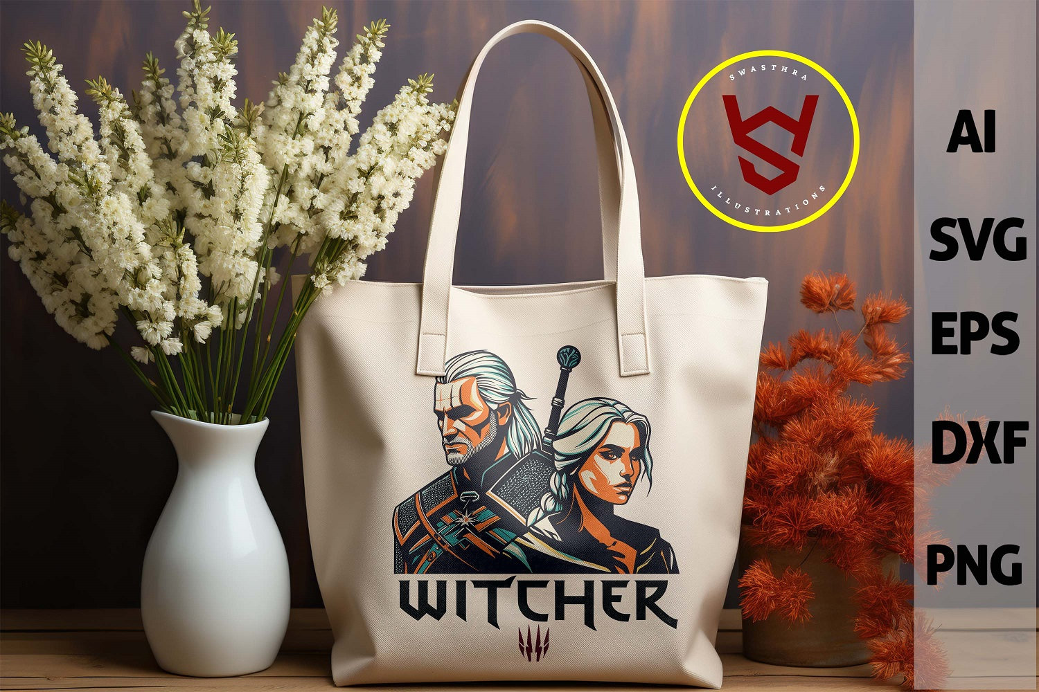 62 Witcher Svg Bundle, Geralt of Rivia Svg, White Wolf Svg, Witcher ...