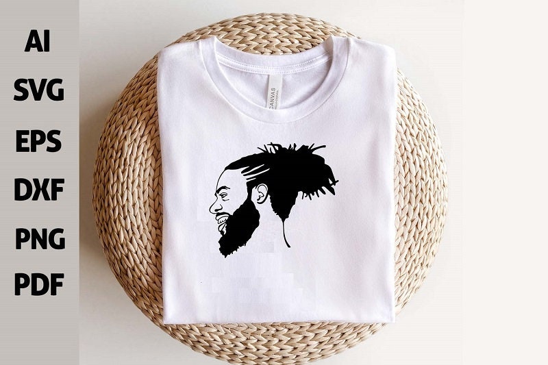 50 Afro Man SVG Bundle, Afro Man Clipart, Afro Man PNG DXF, Melanin ...