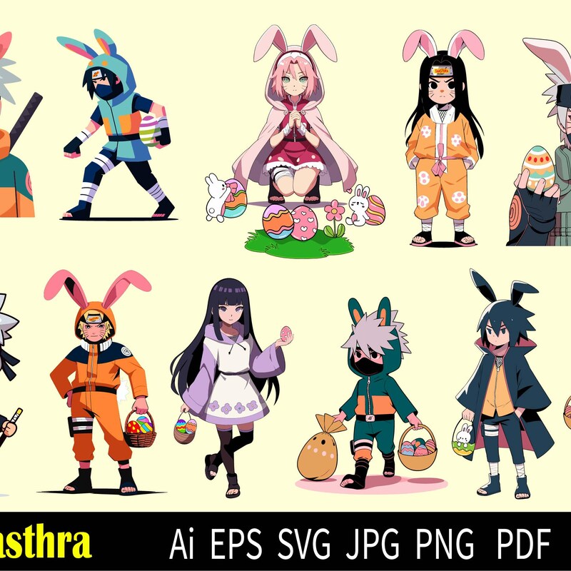 Anime and Manga Clip Art Free - Etsy