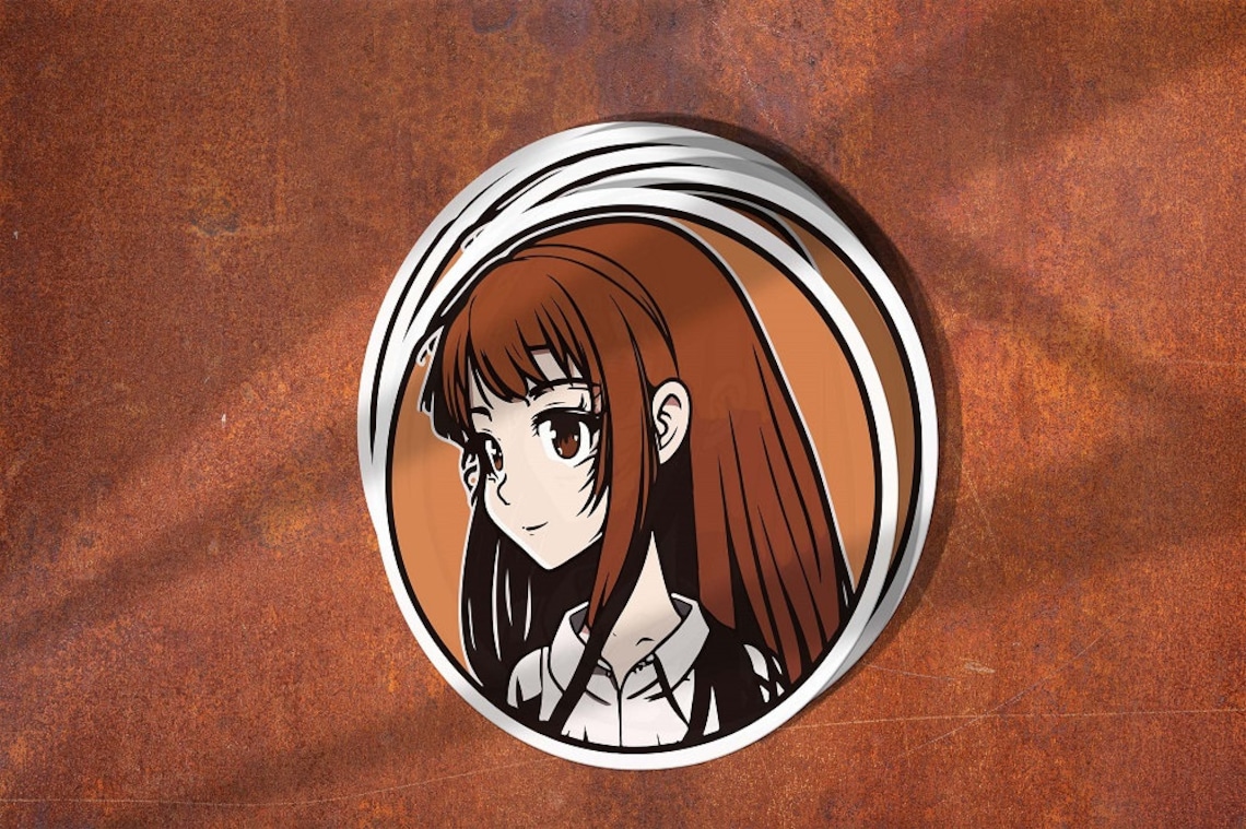 Anime Girl Stickers Svg, Anime SVG Bundle, Anime Character, Chibi Anime ...