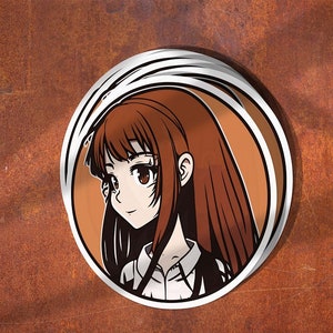 Anime Girl Stickers Svg, Anime SVG Bundle, Anime Character, Chibi Anime ...