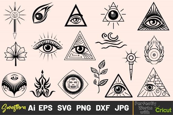 Simple All Seeing Eye Tattoo