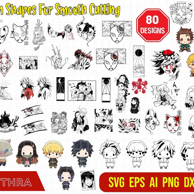 Demon Slayer Panels Manga - Etsy