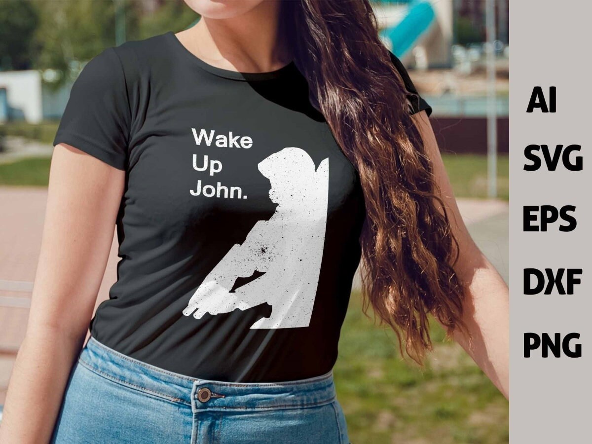 Wake up John SVG, Master Chief Silhouette, Video Game Character Vector ...