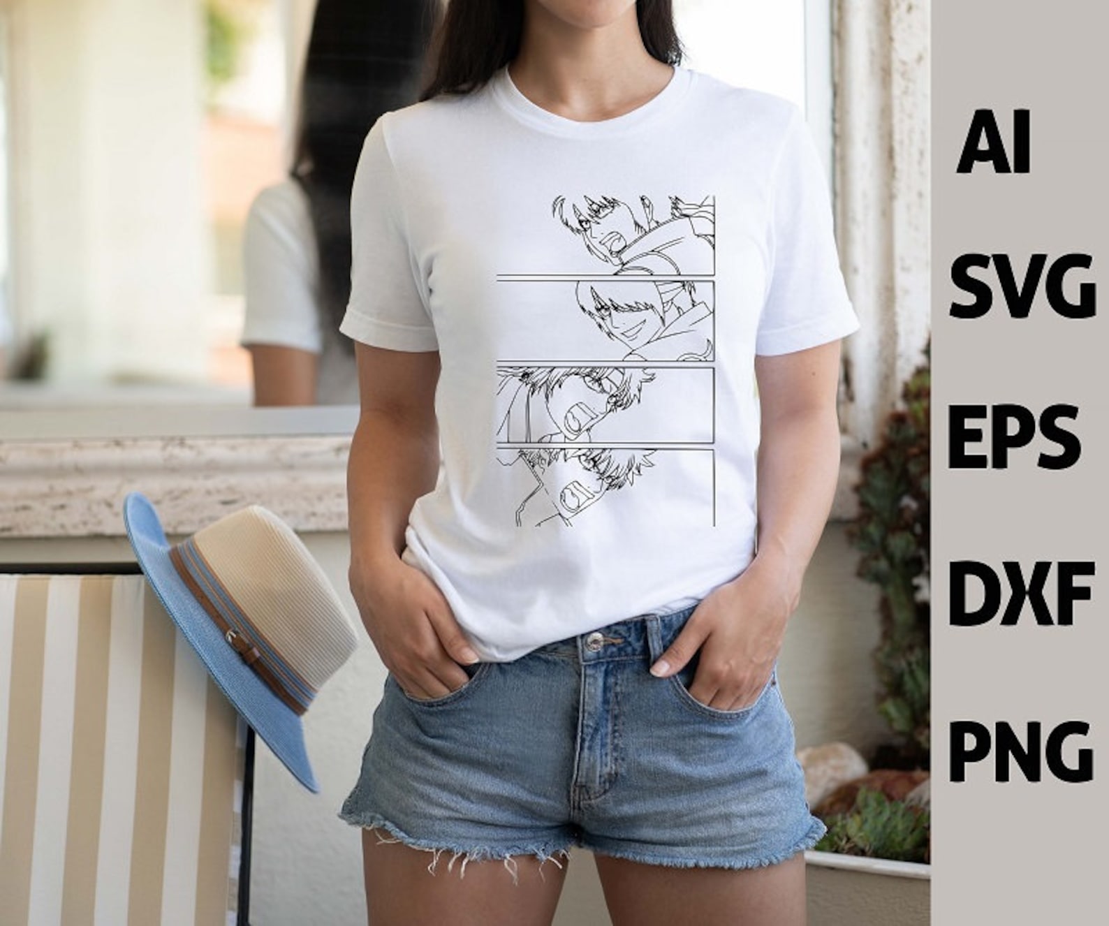 110 Anime SVG Bundle, Anime Pack, Anime Character SVG, Ninja Svg, Chibi ...