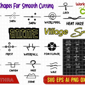 Anime Land Svg, Anime Clan, Anime Village Symbol, Anime Svg, Anime ...