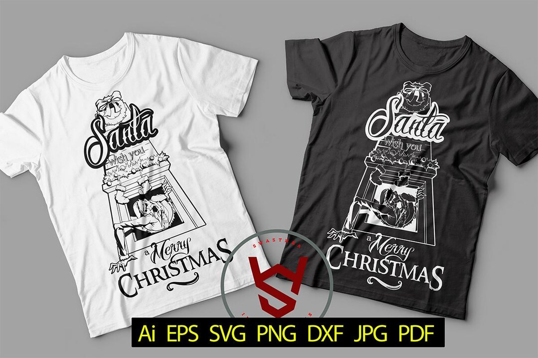 Evil Santa Wish You Merry Christmas SVG, Christmas Nightmare Svg, Merry ...