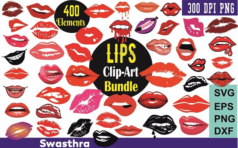 400 Lips SVG, Dripping Lips Svg, Lipstick Svg, Kiss Svg, Lips ...