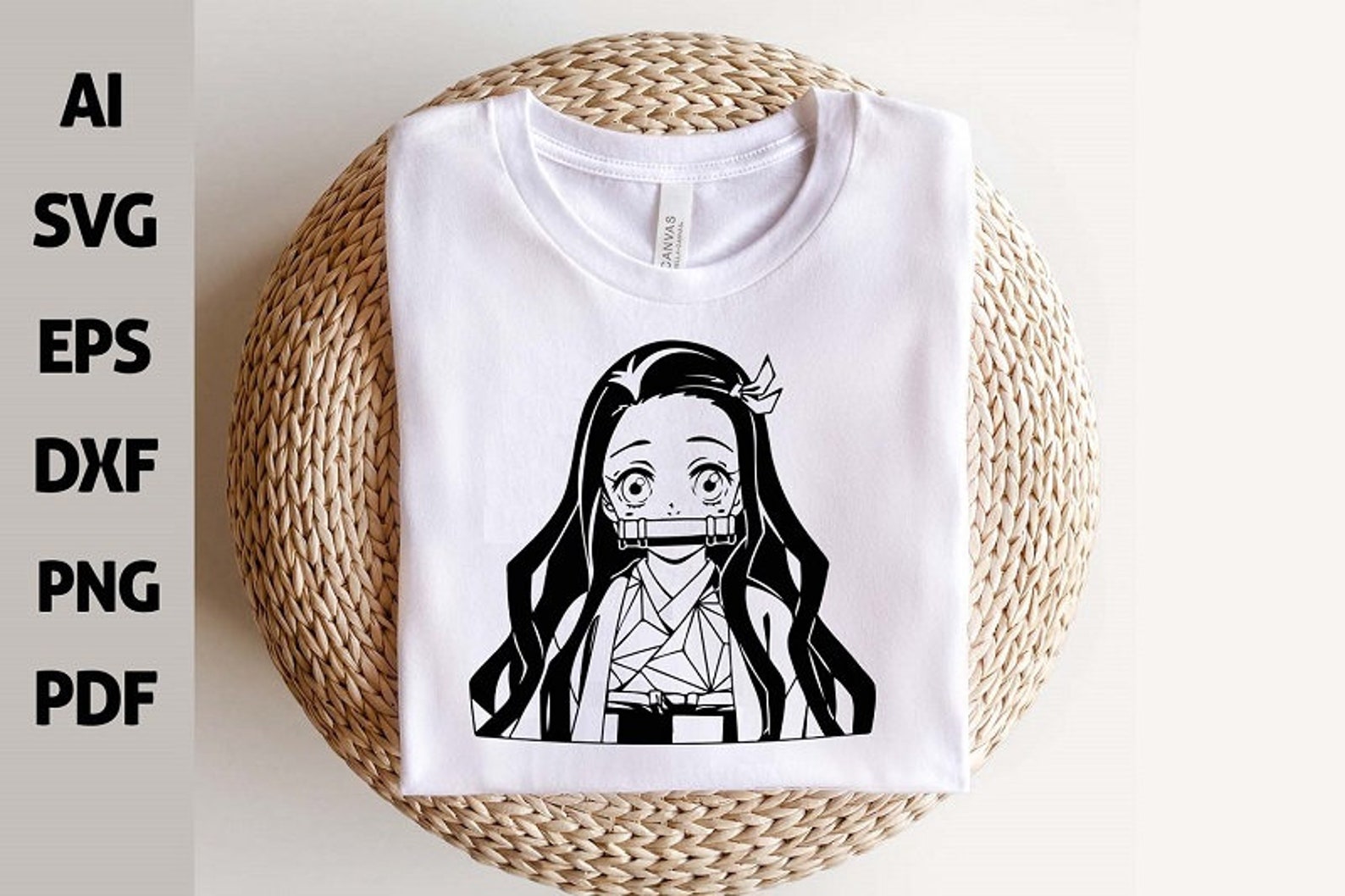 Anime SVG Bundle, Anime Character SVG, Ninja Svg, Chibi Demon, Manga ...
