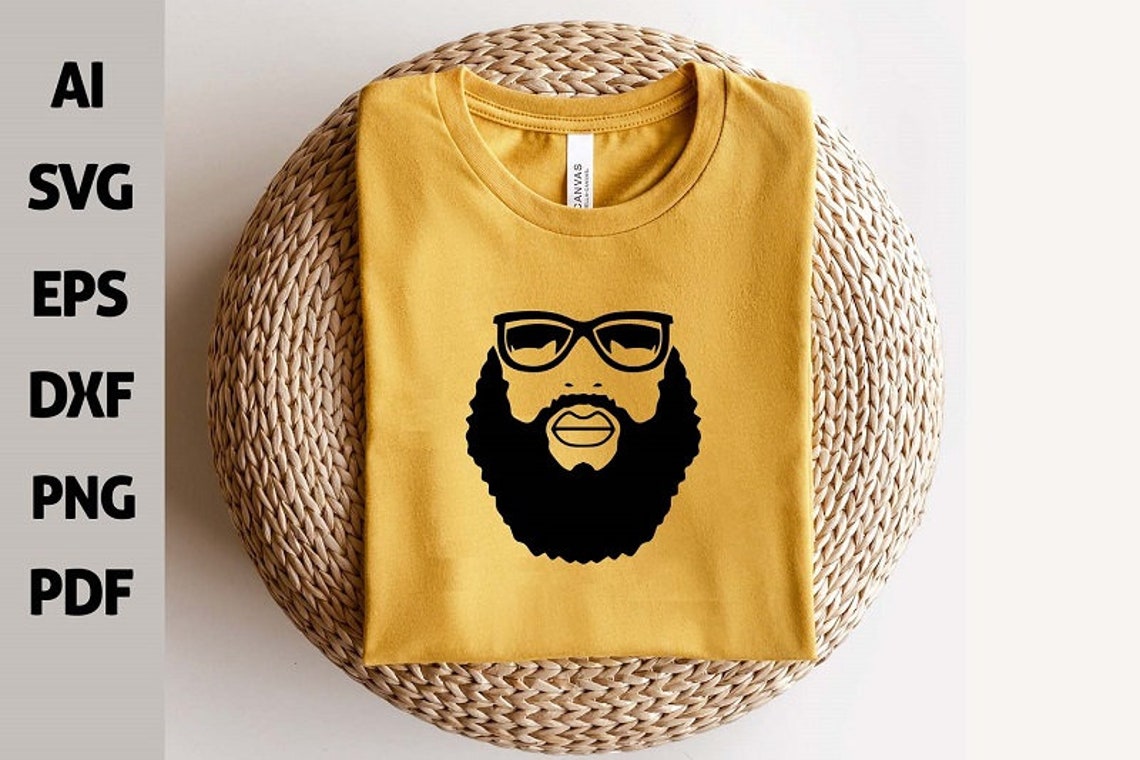 40 Afro Man SVG Bundle, Afro Man Clipart, Afro Man PNG DXF, Melanin ...