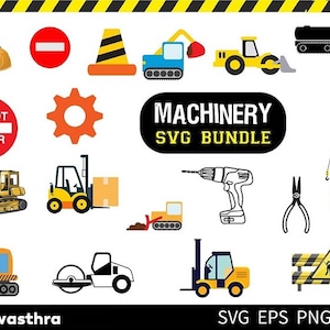245 Construction SVG Bundle, Trucks Svg, Construction Bundle Svg ...