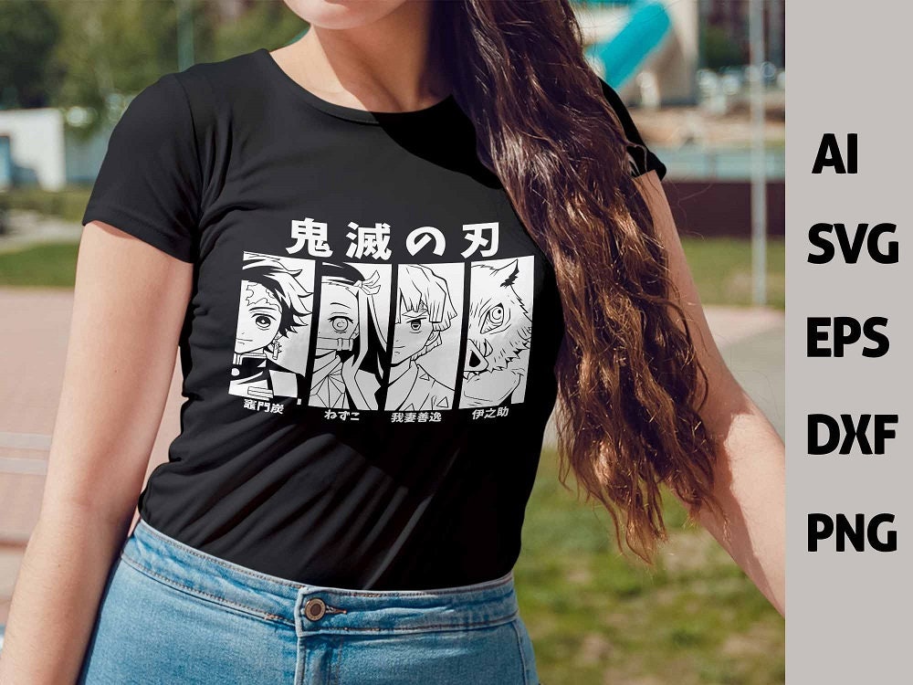 Slayer Team SVG, Anime Friends Svg, Anime Character SVG, Anime Svg ...