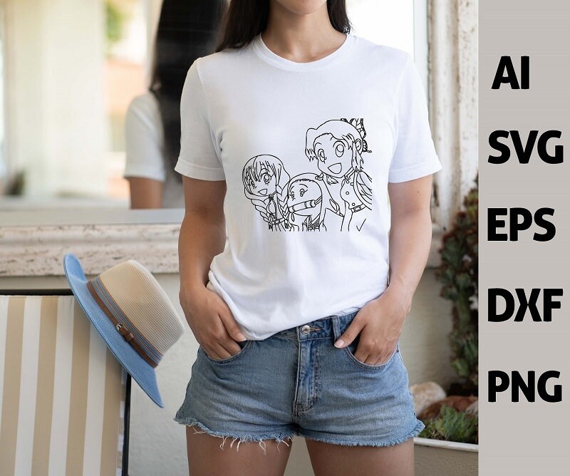 55 Chibi Anime SVG Bundle, Anime Character SVG, Ninja Svg, Chibi Anime ...