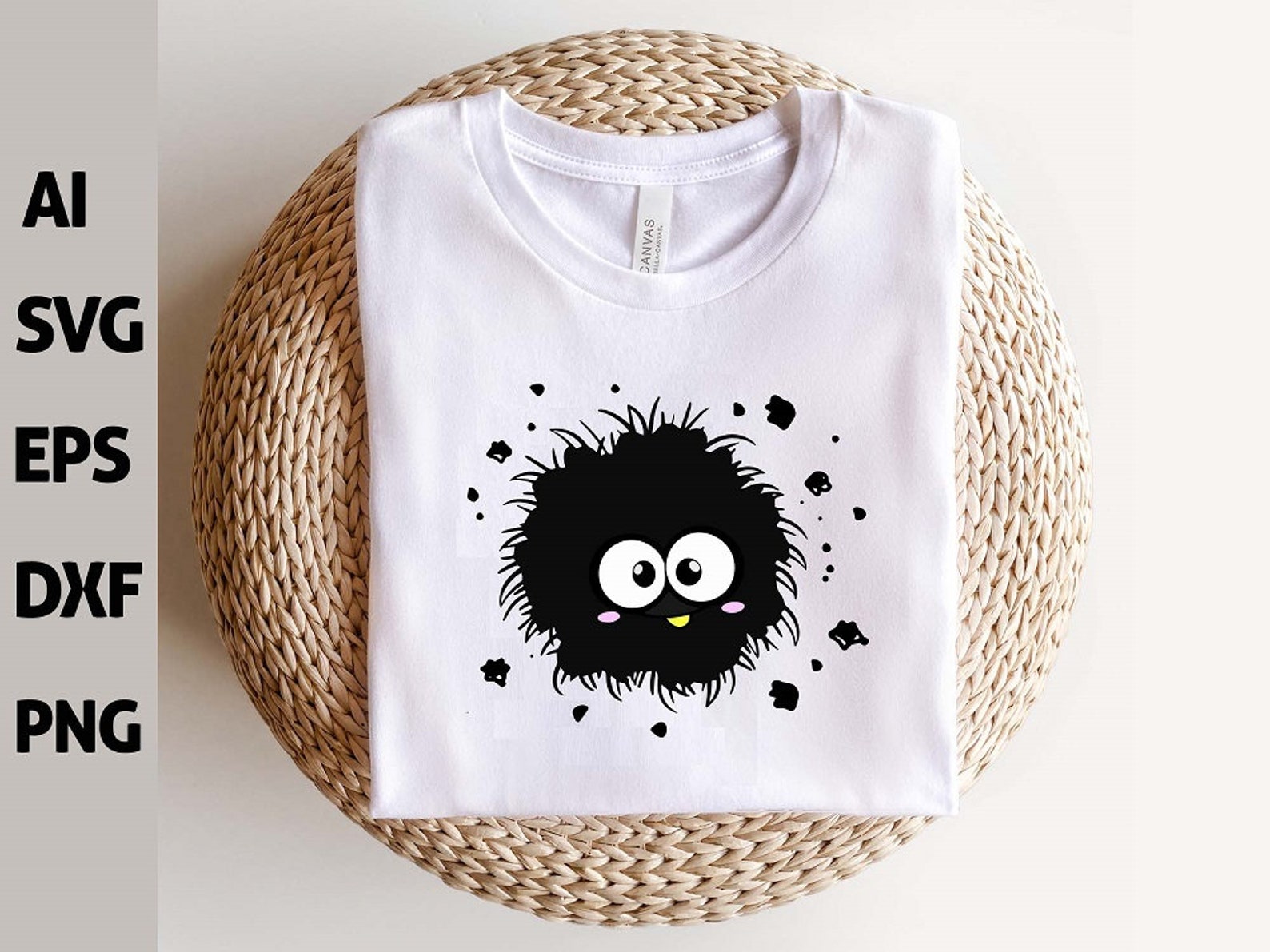 Soot Sprite Svg, Sprites Cliparts, Soot Balls, Sprites Candy Svg, Anime ...
