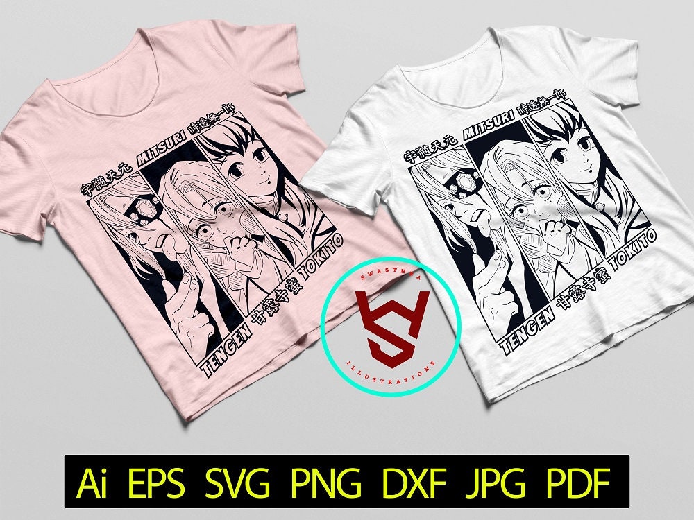 Slayer Team SVG, Anime Friends Svg, Anime Character SVG, Anime Svg ...