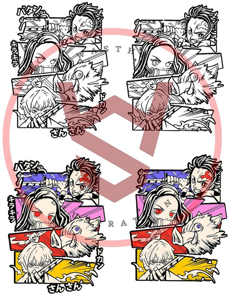 Slayer Team SVG, Anime Friends Svg, Anime Character SVG, Anime Svg ...