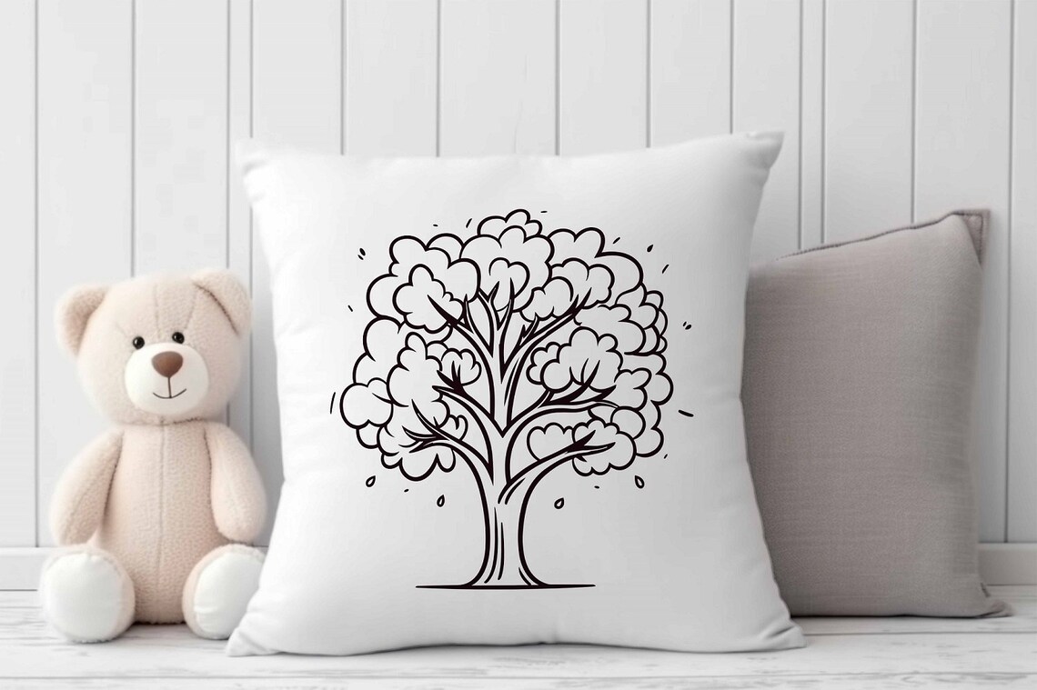 Tree SVG Bundle Tree Silhouette Svg Leaves Trees Svg - Etsy