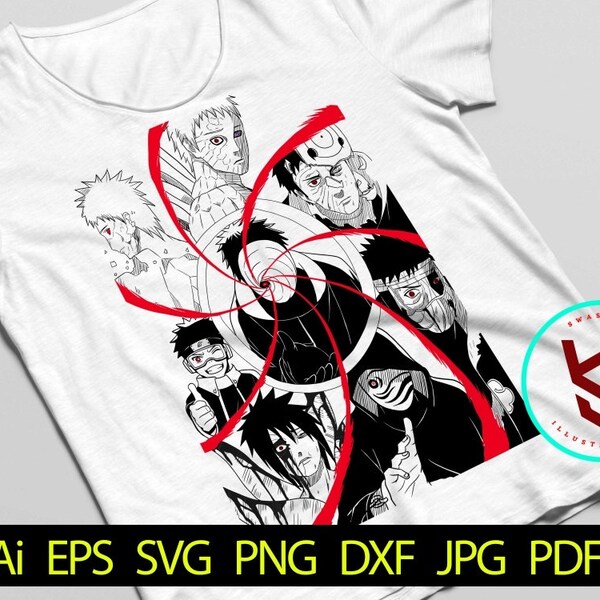 Obito Svg - Etsy