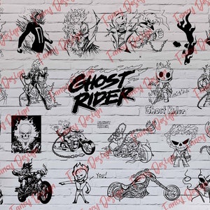 79 Ghost Ride SVG Bundle, Rider SVG Bundle, Biker Skull Svg, Ghost Svg ...