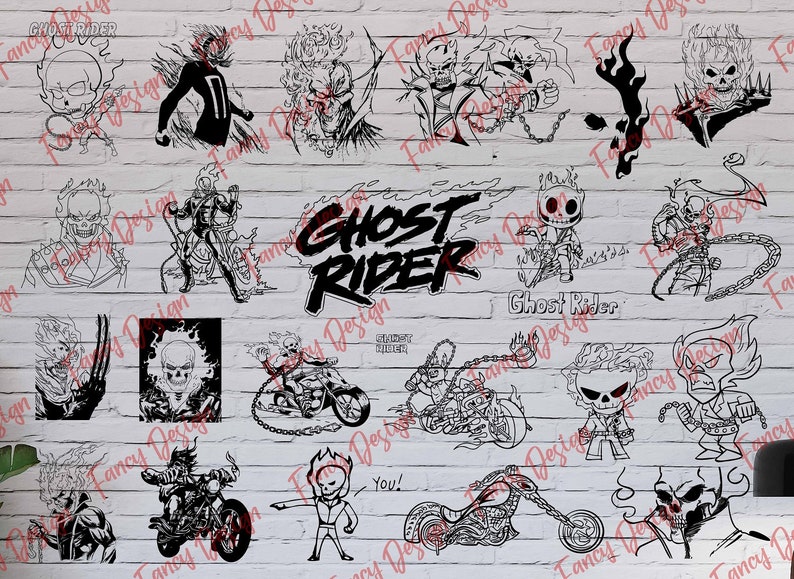 79 Ghost Ride SVG Bundle Rider SVG Bundle Biker Skull Svg - Etsy