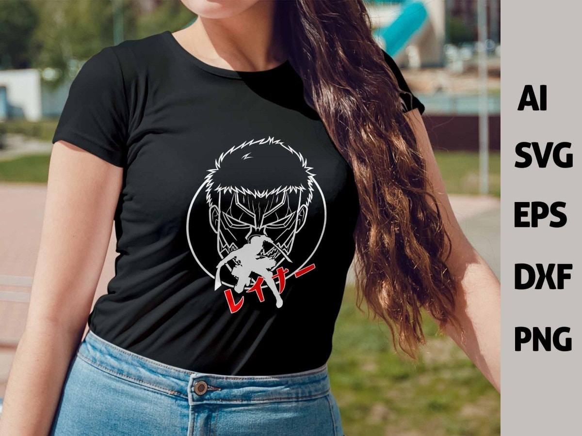 Titan Attack SVG, Anime SVG, Anime Character SVG, Aot Tshirt, Anime ...