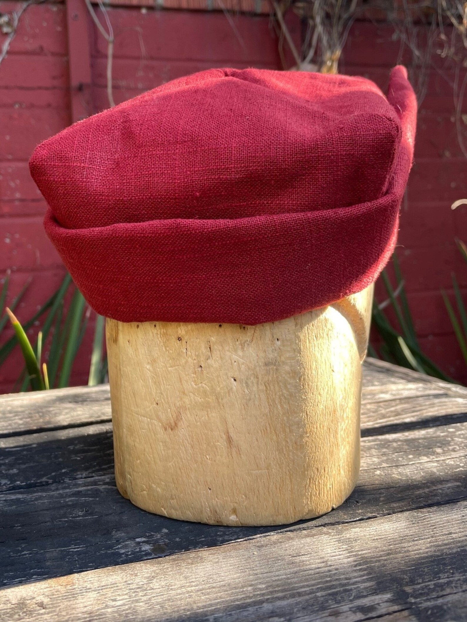 Men's French Bonnet in Red - Etsy