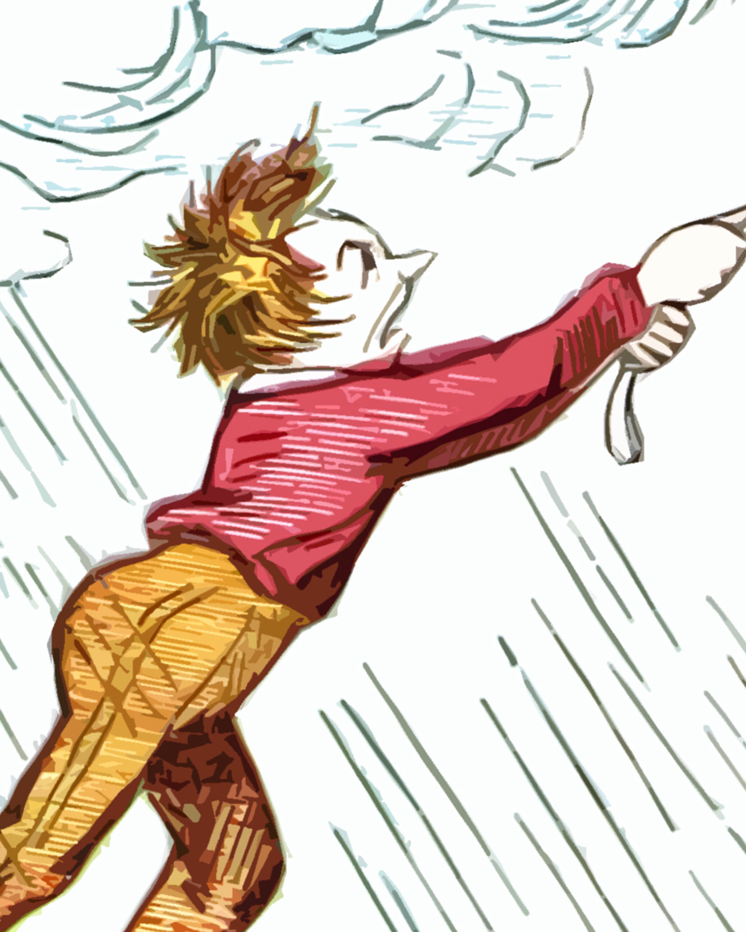 Funny Weather Picture.brolley Picture. Wind Picture. Wall Art 8 by 10 ...