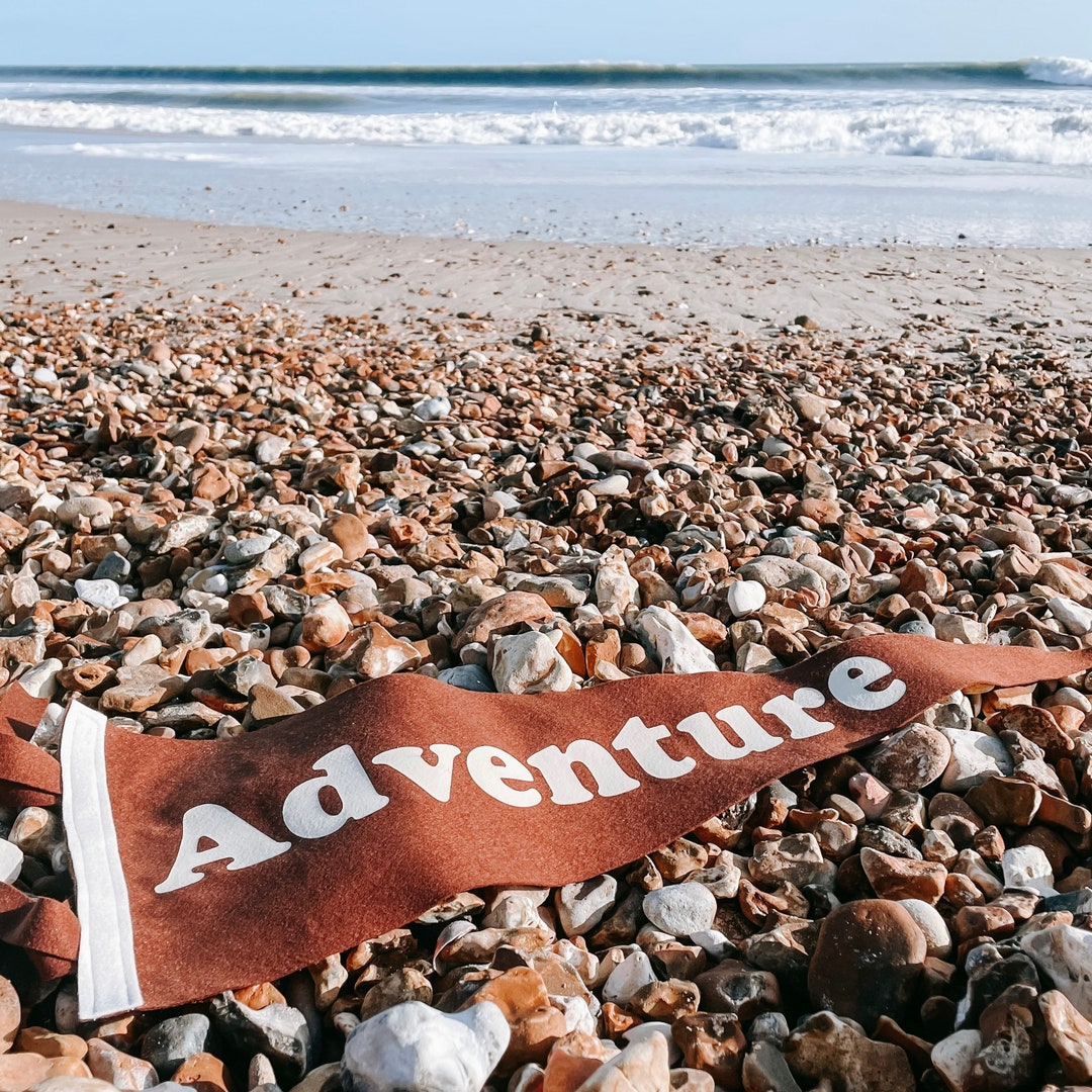 ADVENTURE Pennant Flag / Felt Pennant / Wall Hanging Banner / Gallery ...