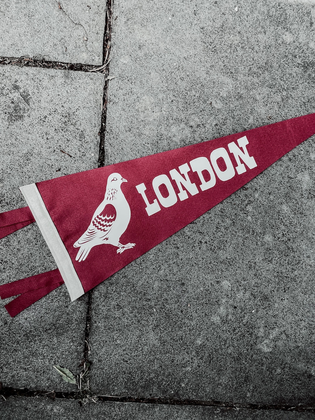 LONDON Pennant Flag / Felt Pennant / Big Ben London Eye Trafalgar ...