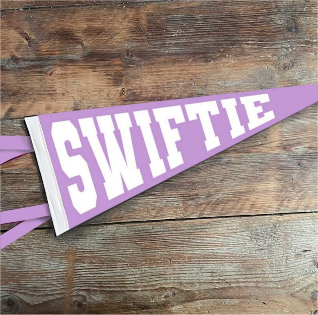 25 SWIFTIE Pennant Flag / Felt Pennant / Tortured Poets Department ...