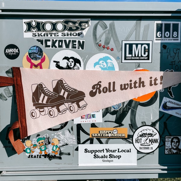 Roller Skate Flag - Etsy