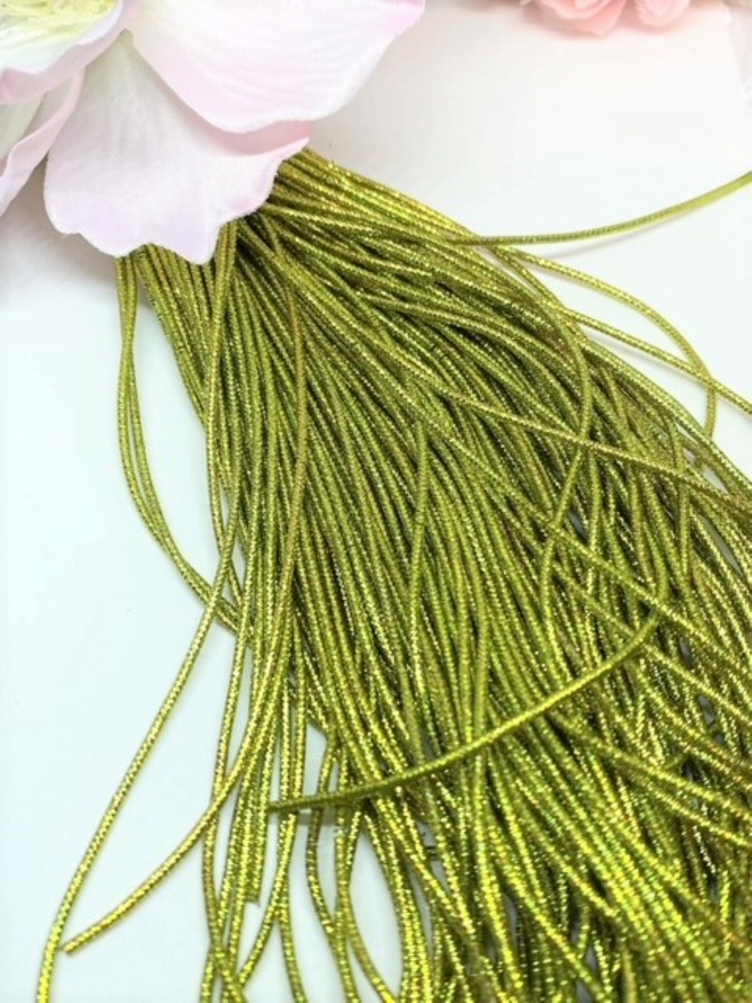 Soft French Iron Wire/ Gimp Bullion Wire for Tambour Luneville ...