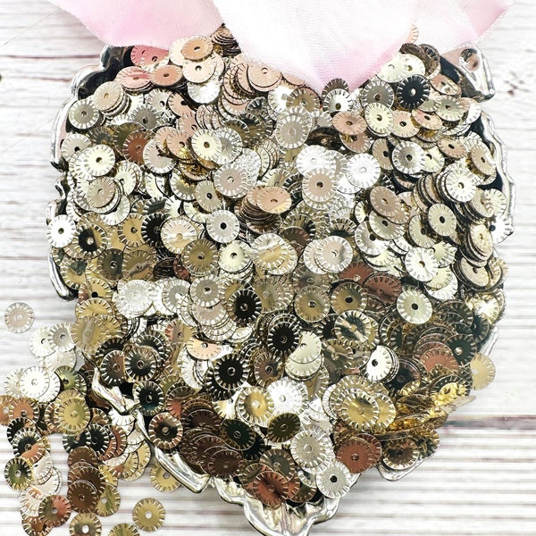 Metallic Sequins - Etsy