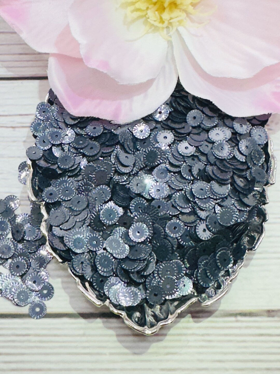 5mm Italian Sequins /bike Wheel Style Flat Round 9131 /luna ...