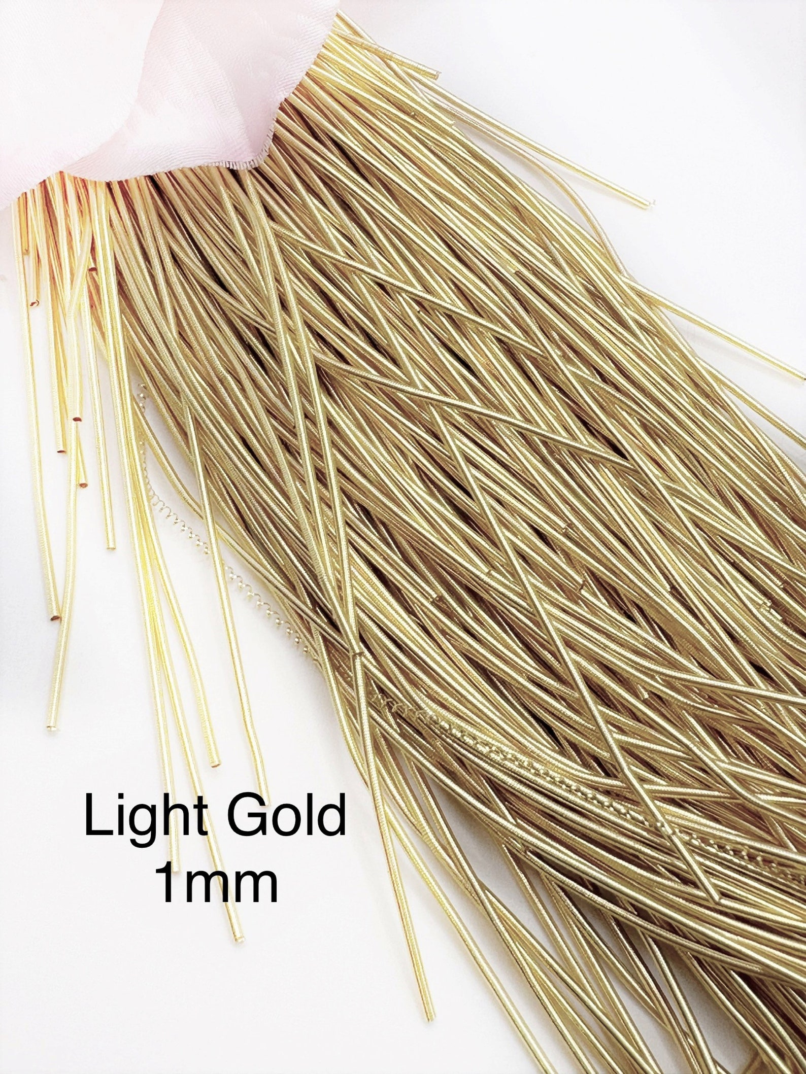 Soft French Wire/bullion Wire for Jewelry Finishing and Gold Embroidery ...