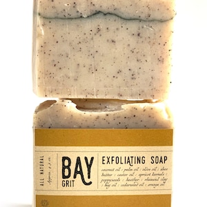 Bay Rum Soap Bay Exfoliating Soap Bay Oil Grit Soap Mens Bay Soap Scrub ...