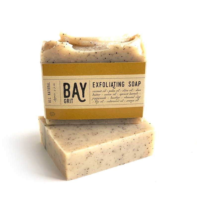 Bay Rum Soap Bay Exfoliating Soap Bay Oil Grit Soap Mens - Etsy