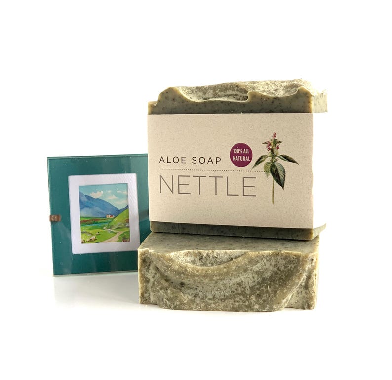 Irish Nettle Soap - Stinging Nettle Soap - Irish Nettle Gentle Soap ...