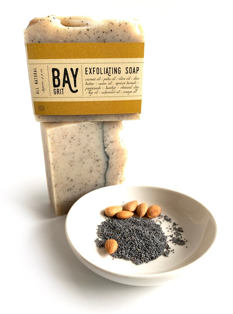 Bay Rum Soap Bay Exfoliating Soap Bay Oil Grit Soap Mens - Etsy
