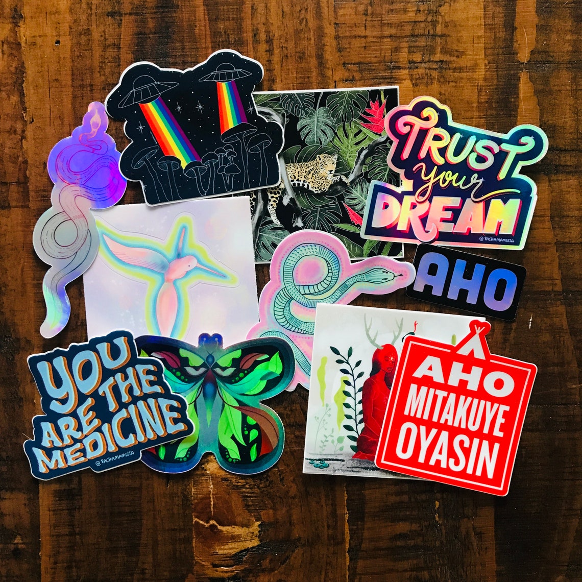 Set of 3 Stickers - Etsy