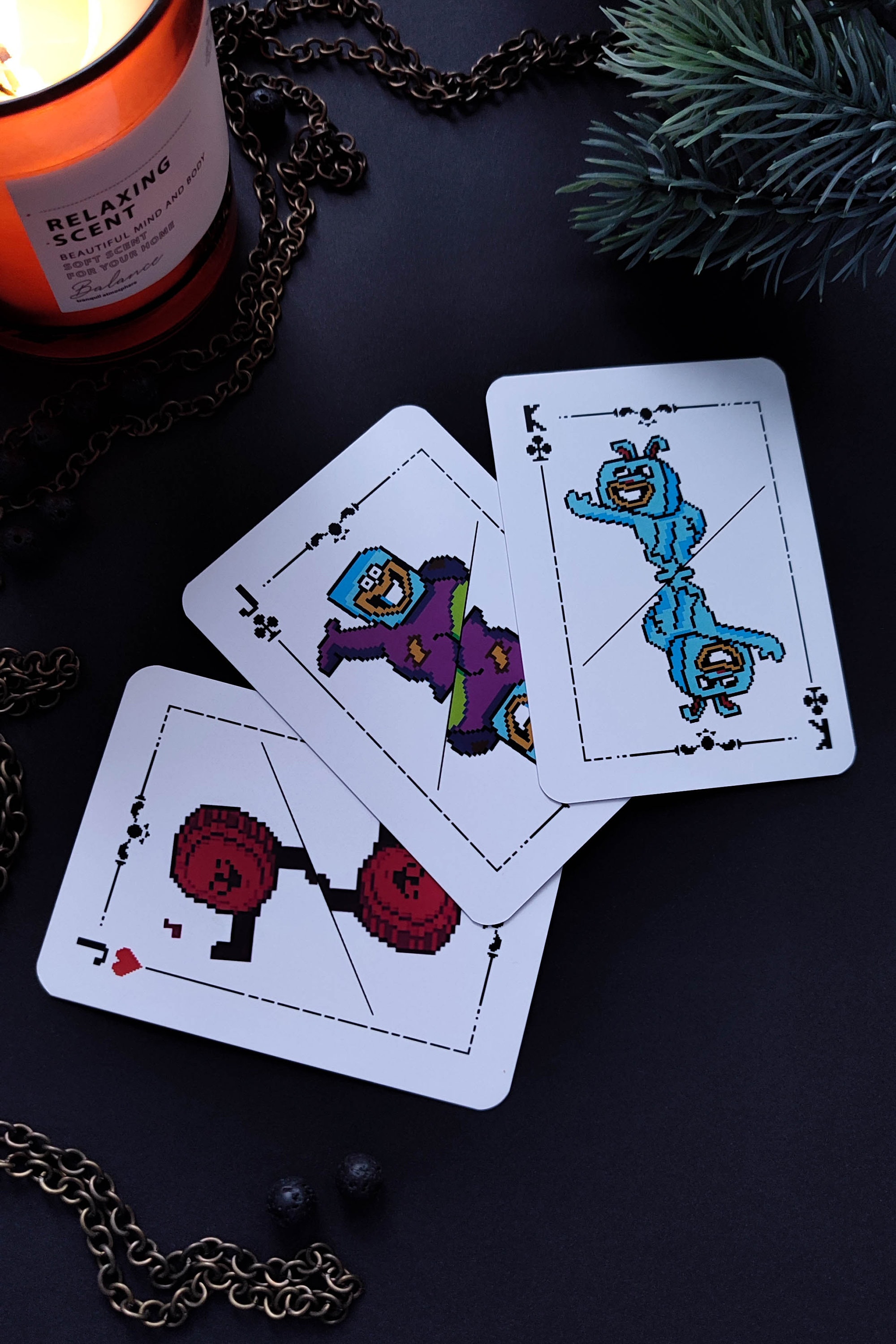 Deltarune Poker Cards Deltarune Poker Deck Deltarune Black and White ...