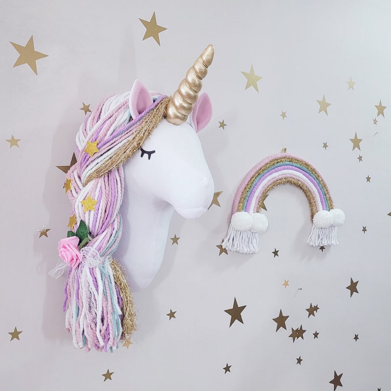 Unicorn Wall Decal - Etsy
