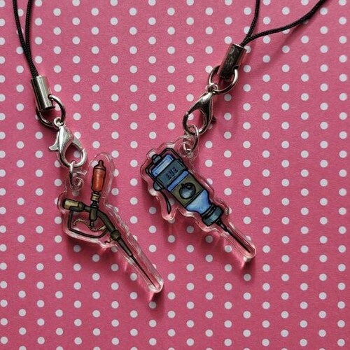 Bioshock: ADAM and EVE Double Sided Acrylic Charms | Etsy