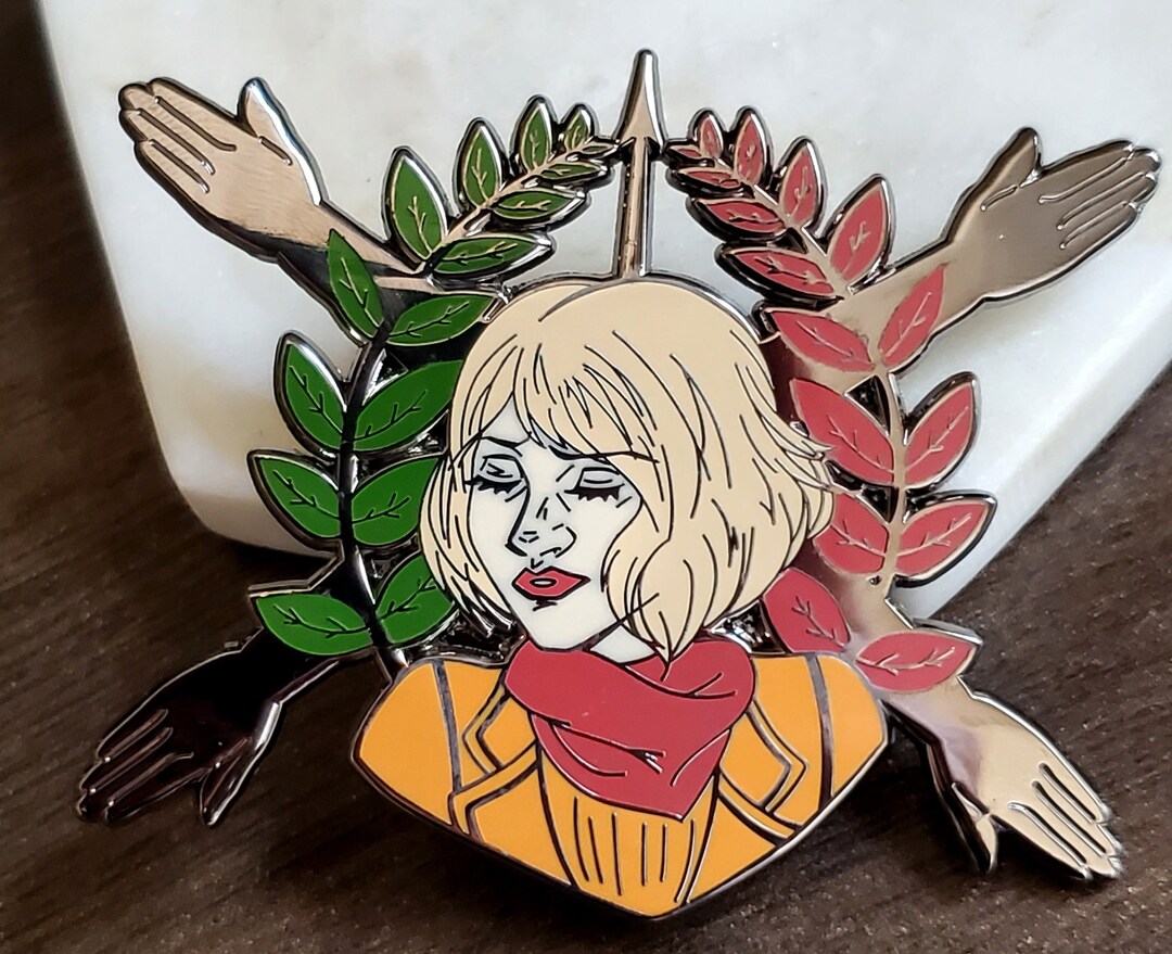 Resident Evil - Ashley Enamel Pin - Etsy