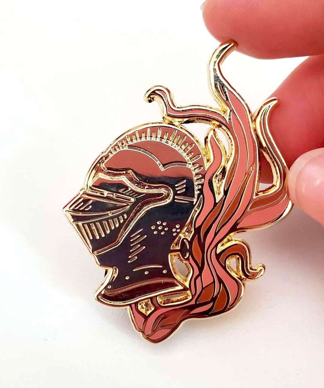 Resident Evil - the Merciless Knight Enamel Pin - Etsy