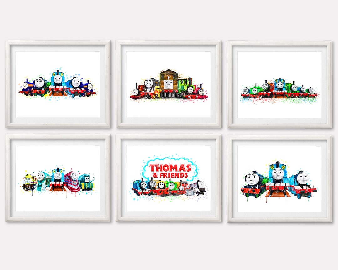 Thomas and Friends Art Print,thomas and Friends Printable Poster ...