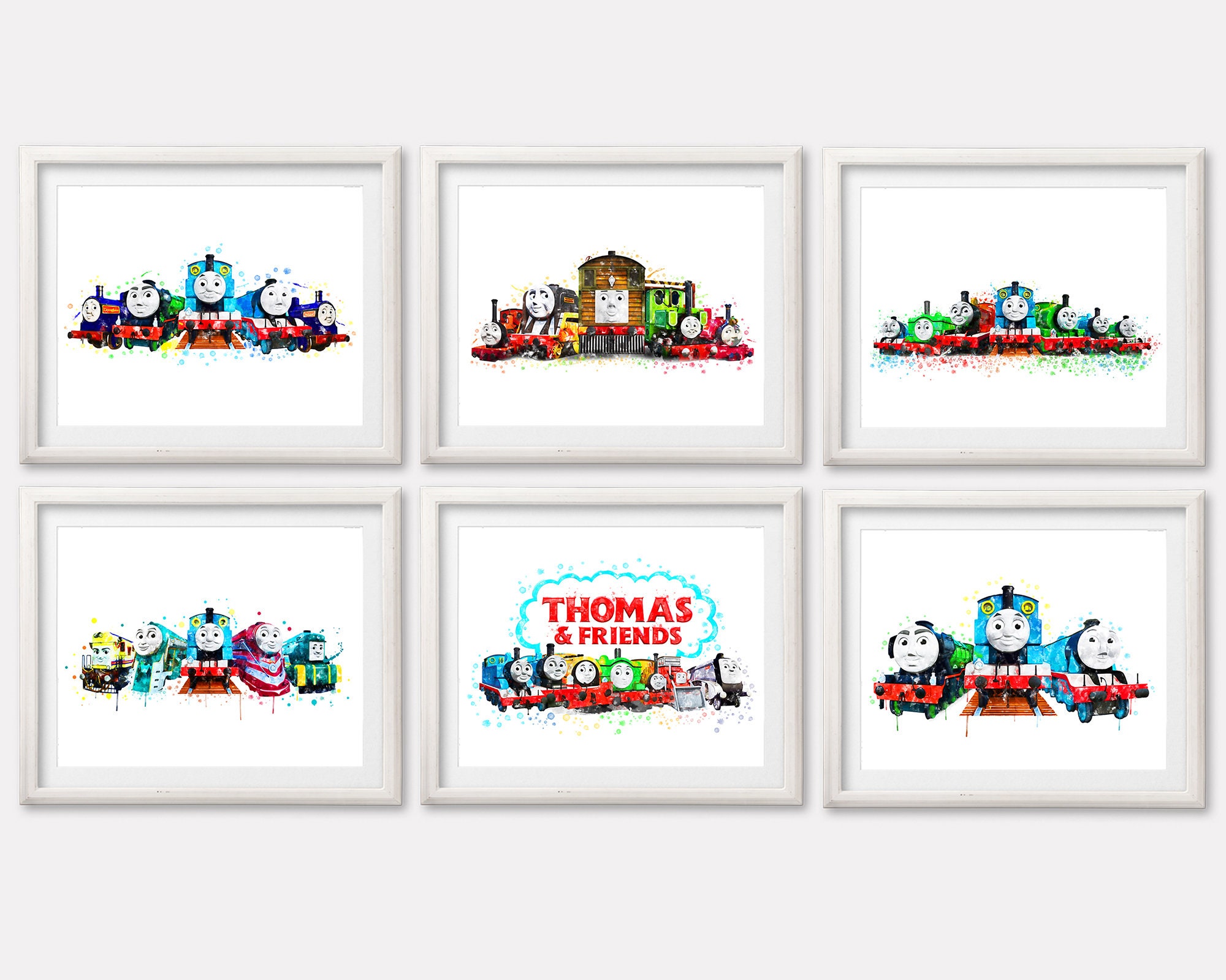 Thomas and Friends Art Printthomas and Friends Printable - Etsy
