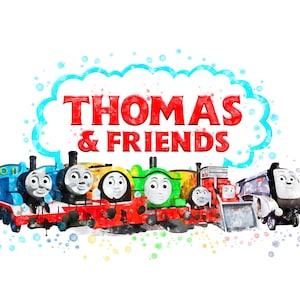 Thomas and Friends Art Print,thomas and Friends Printable Poster ...