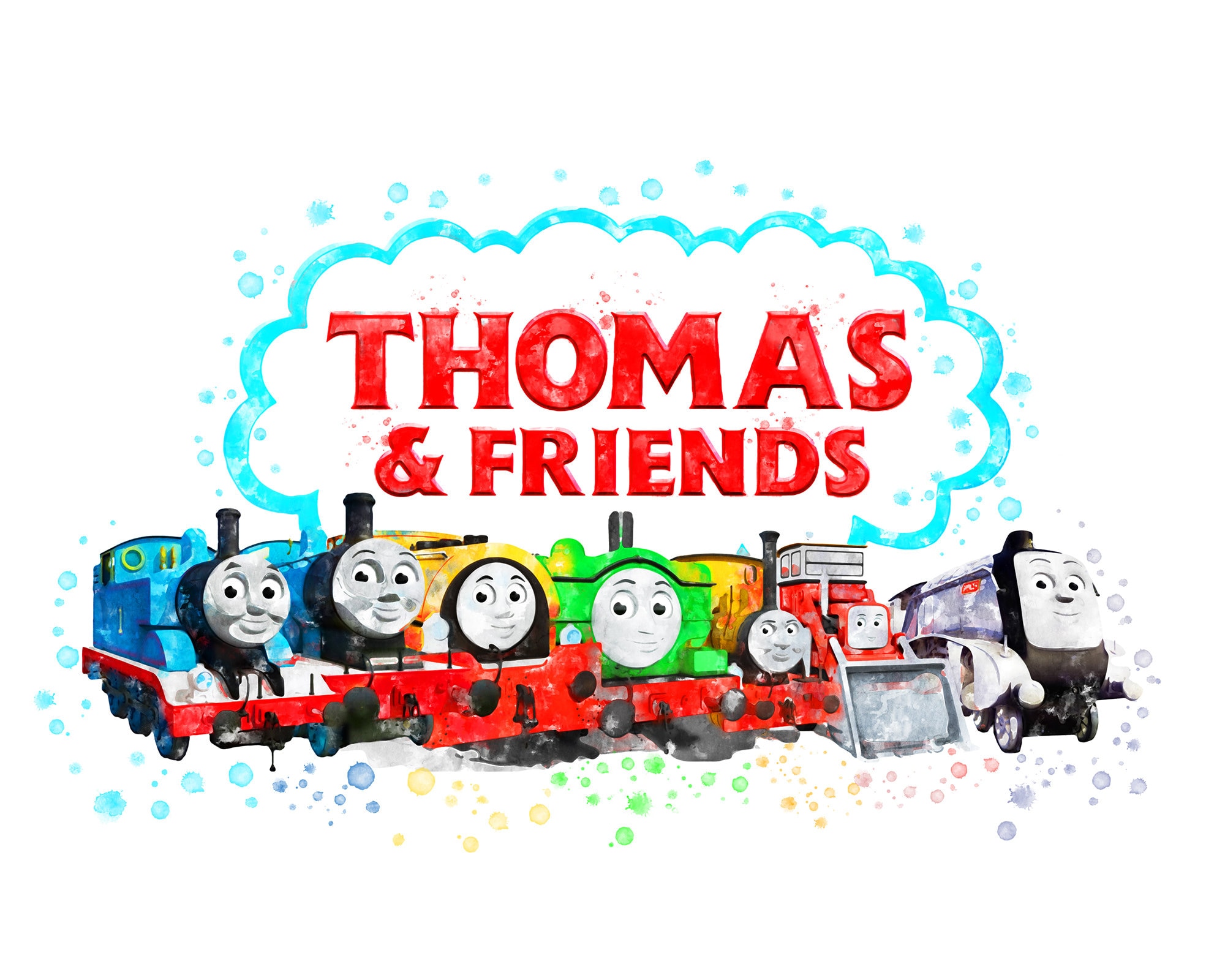 Thomas and Friends Art Printthomas and Friends Printable - Etsy